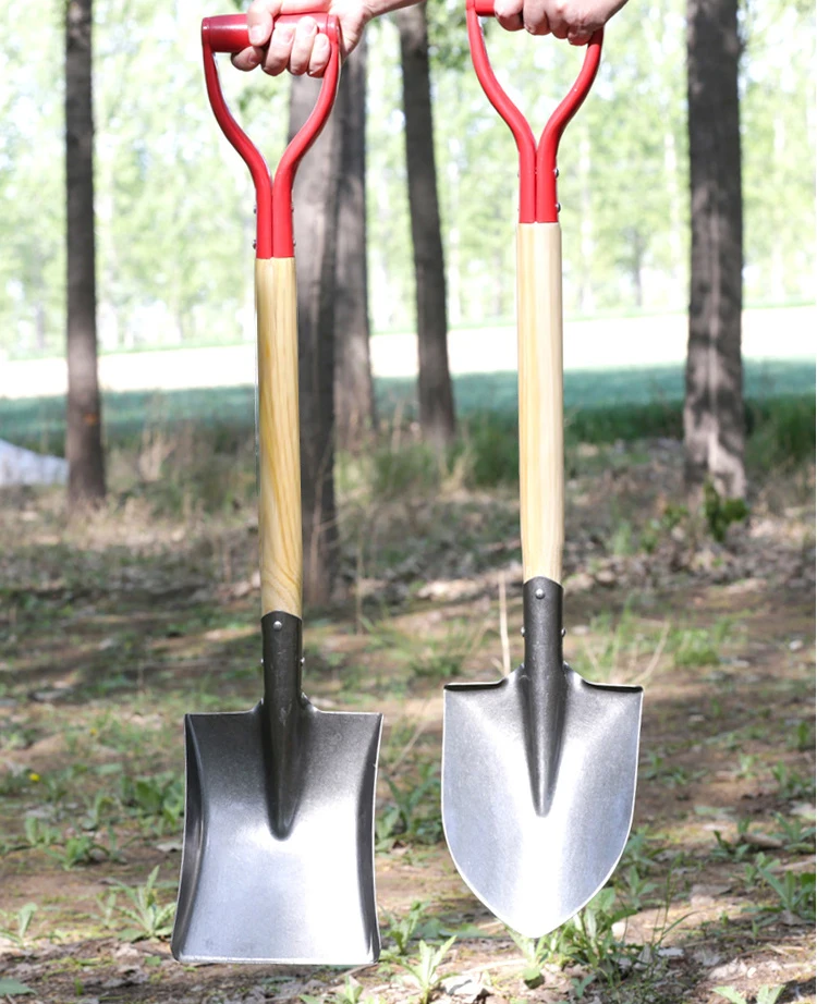 Palas De Construcción De Herramientas Agrícolas,Con Mango De Madera ...