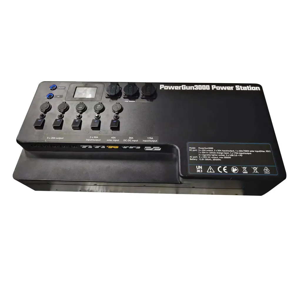 Camper Van Power System Solution Lifepo4 Camping Generator Solar ...