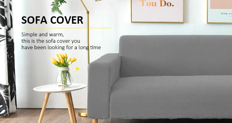 Stretchable Elastic Sofa Covers - Flame Retardant & Durable