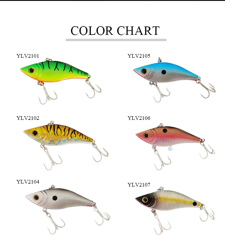 Lipless Crankbait Fishing Lures Sinking Vib 75mm 15g Pike Bait Vib Crank Fishing Lure - Buy ...