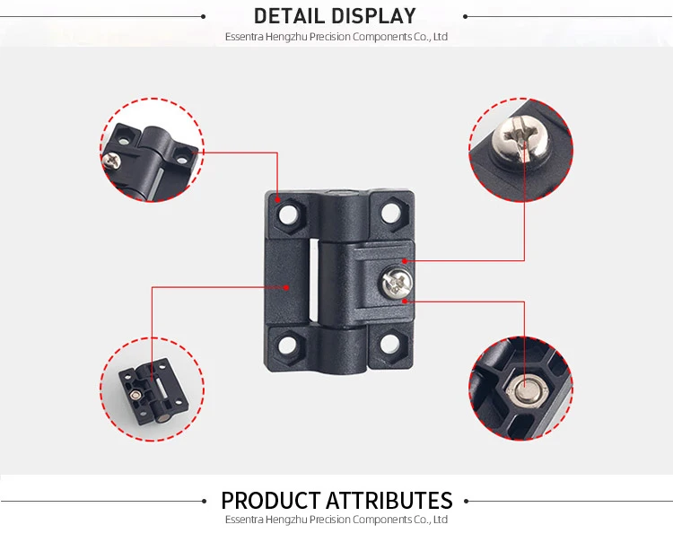 Hengzhu Friction Plastic Hinge HL079 - Adjustable & Durable