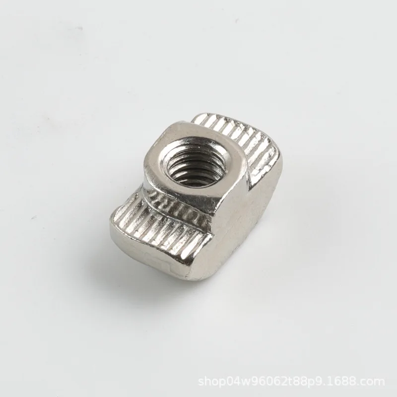 T Slot Nut with Spring Loaded Ball Slot Carbon Steel Aluminum Profile ...