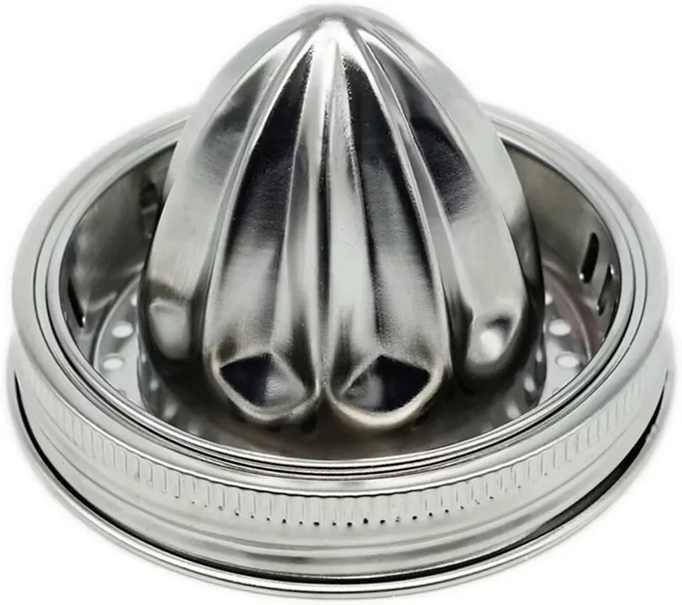 Mason Jar Juicer - Durable Stainless Steel Manual Juicer