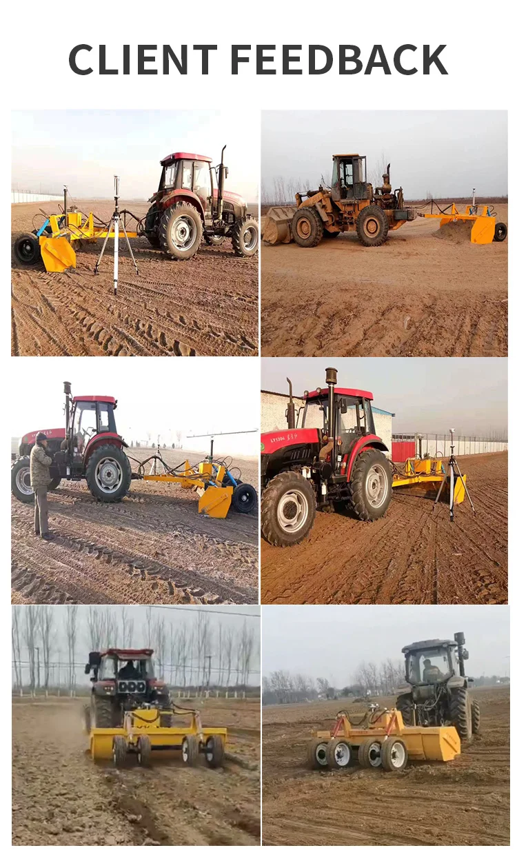 Tractor Laser Land Leveling Equipment Traction Laser Land Leveler ...