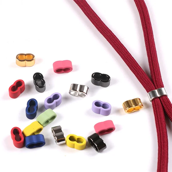 Sas Wholesale High Quality 8 Shape Metal Alloy Rope Stopper Column Cord ...