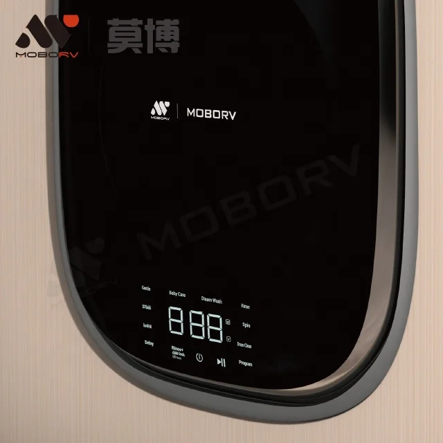 Fully Automatic Mini Wall-Mounted RV Washer Dryer, 2.5KG