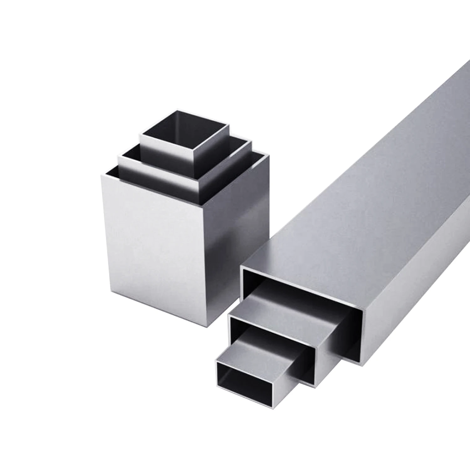 Aluminum Square Tube Extruded Rectangular Tubes Price Per Kg 1000 ...