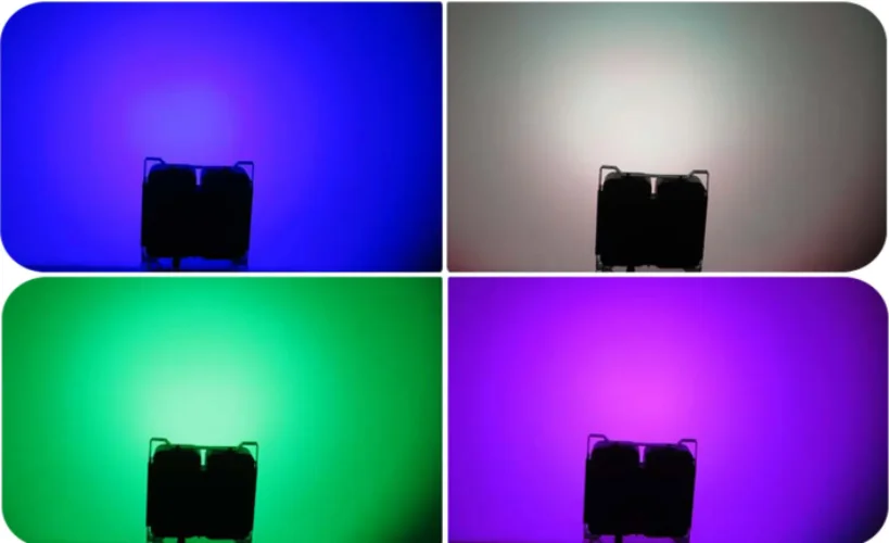 4 Eyes Led Blinder Light 4x100w RGBW 4 in 1 Cob Blinder 4 Pieces Led ...