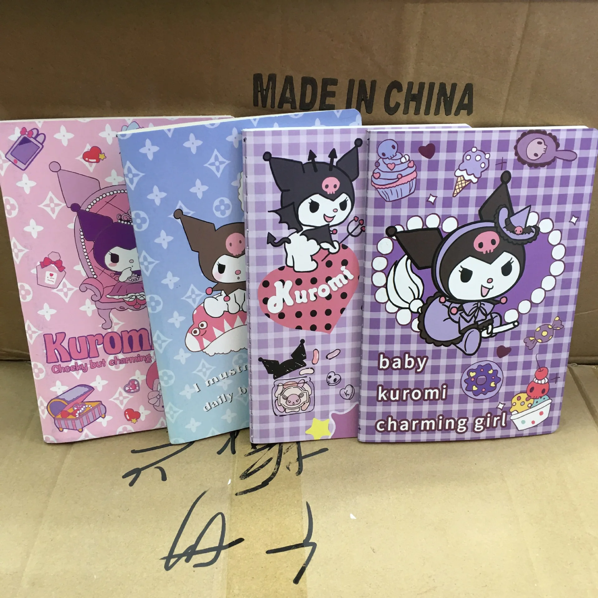 Linda Sanrioes Kuromi Noteboo Sanrioes Series Anime A5 Notebook 36 ...