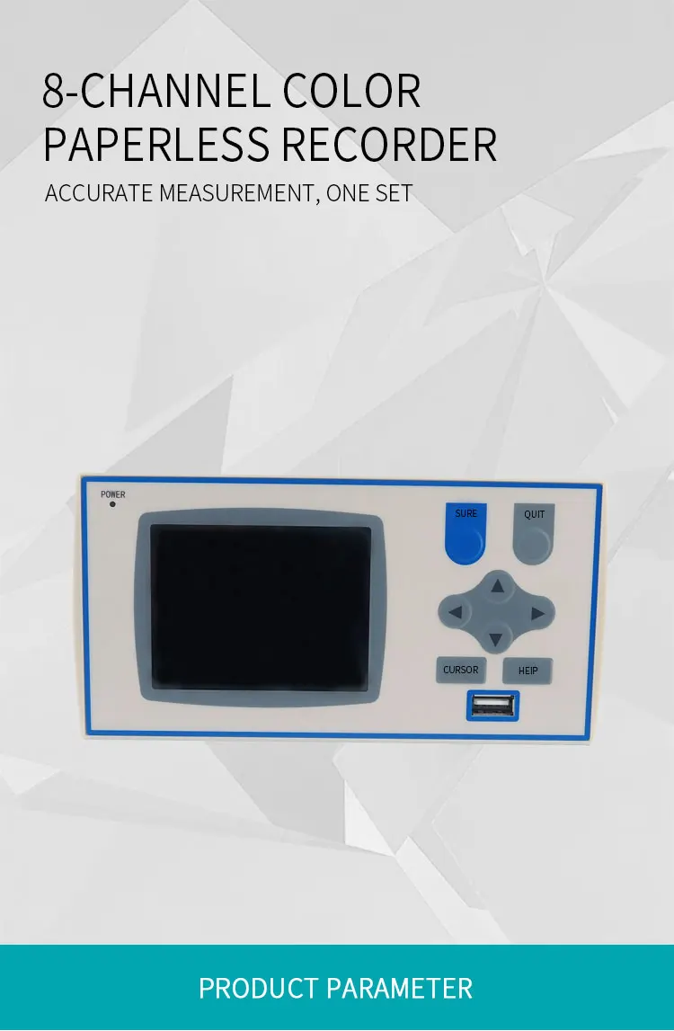 Aice High Speed 8 16 Channels Color Display Paperless Industrial ...