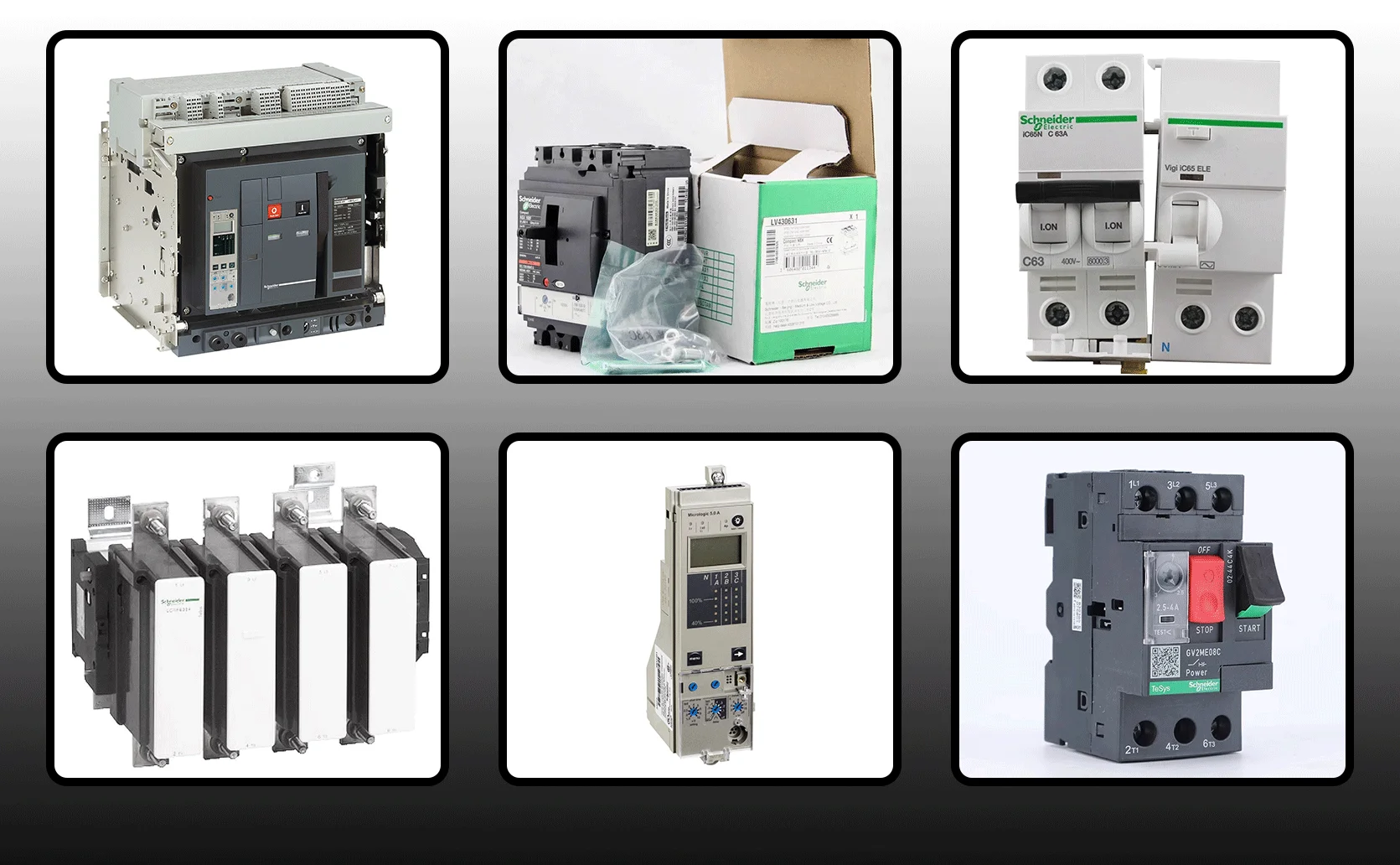 Schneider TeSys Deca Nonreversing AC Contactor LC1D115M7/F7/Q7 115A ...