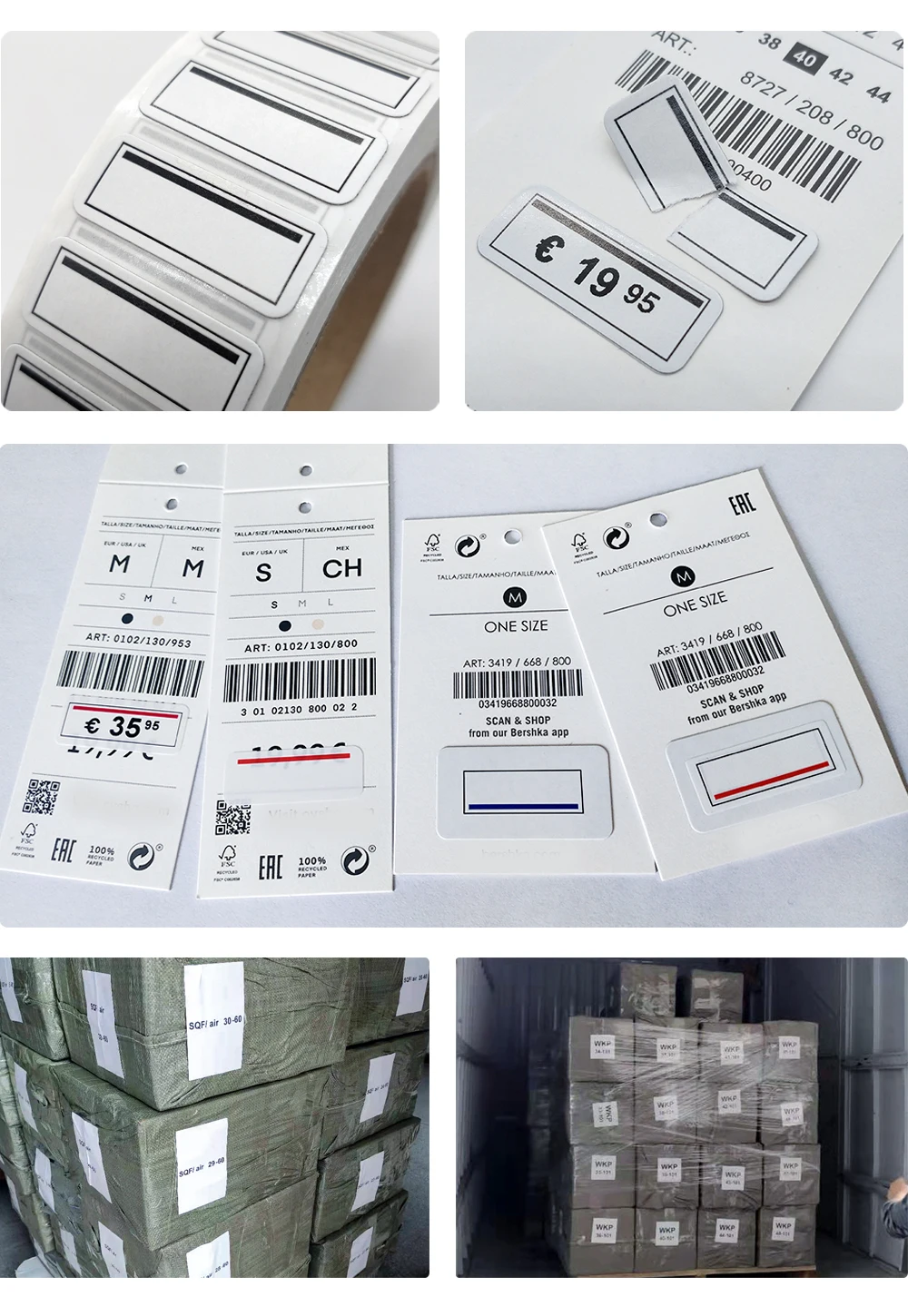 Wholesale Custom Black Foam Piggyback Label Stickers