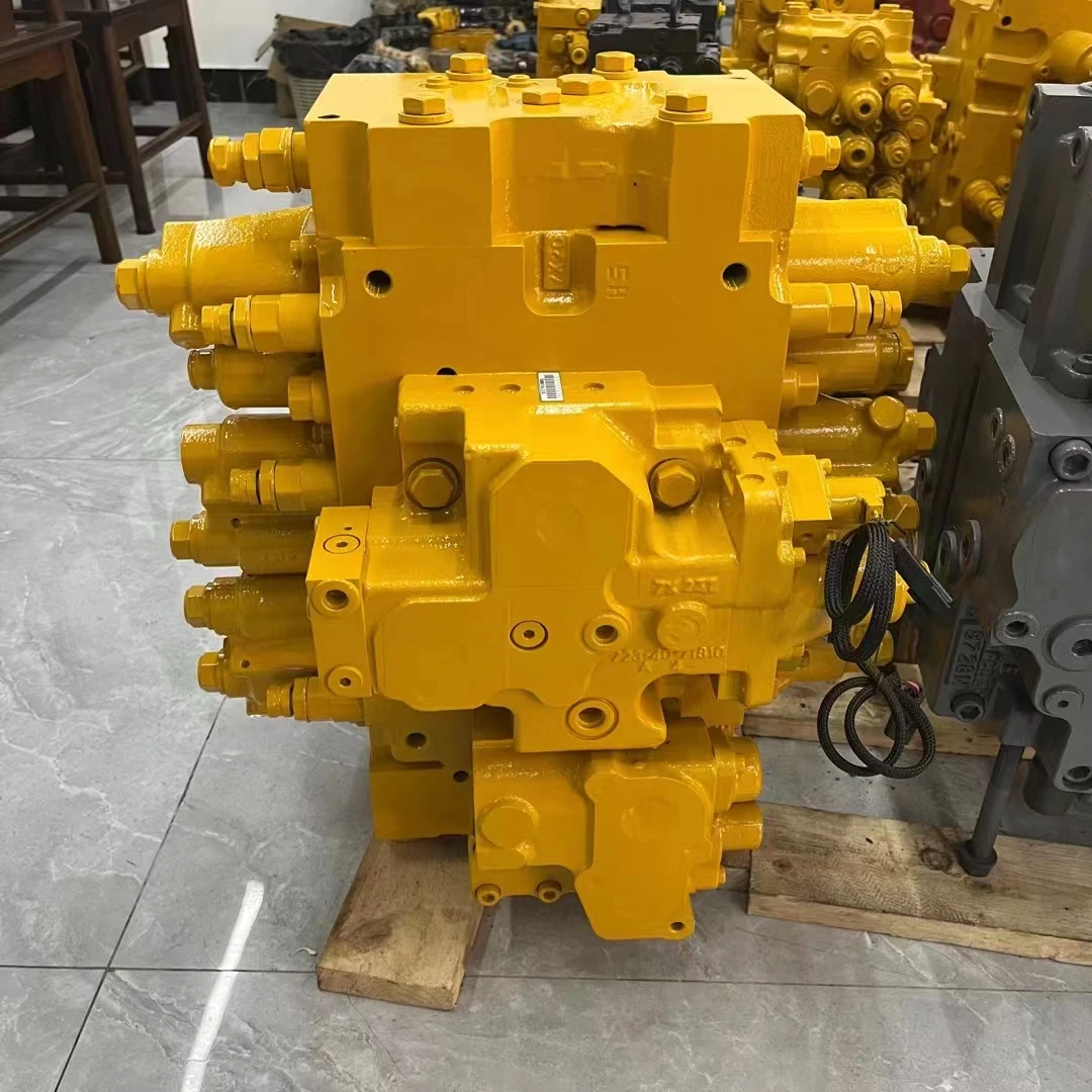 Komatsu Hydraulic Excavator Control Valve 723-46-20401 723-46-20402 723-47-23103 Suitable For ...