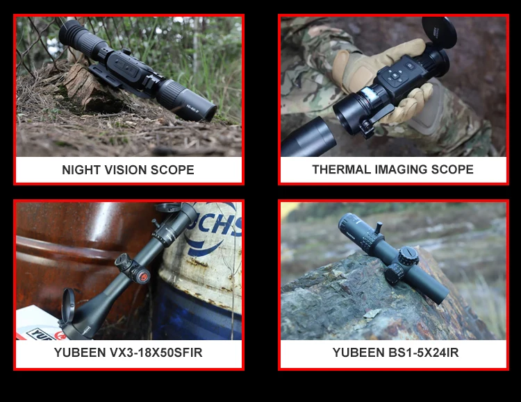Yubeen Optic Sight Pt4-16x44sf Hunting Scope With Locking Turret Hd ...