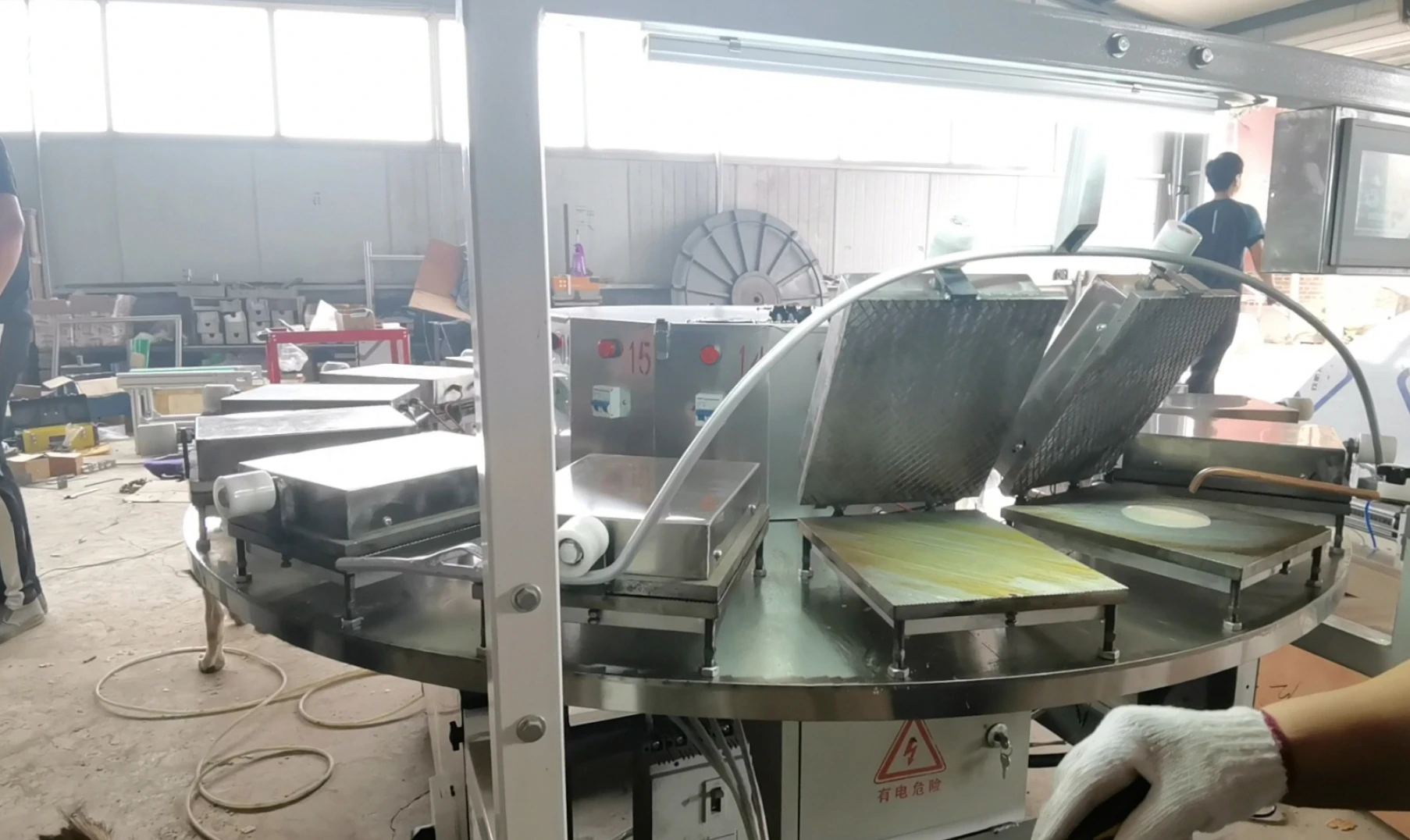 Automatic Wafer Stick Production Rolled Sugar Cone Wafer Stick Egg Roll ...