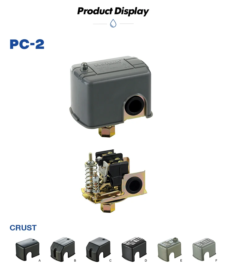 Match-well Water Pump Mechanical Pressure Switch - 10BAR