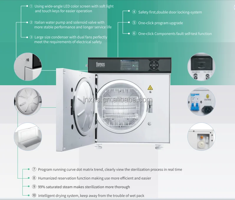 Compact Autoclave Sterilizer - 23L Dental Solution