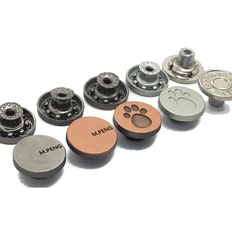 Silver New Branded Red Revit Zamak Fashion Nail Metal Custom Iron Jeans ...