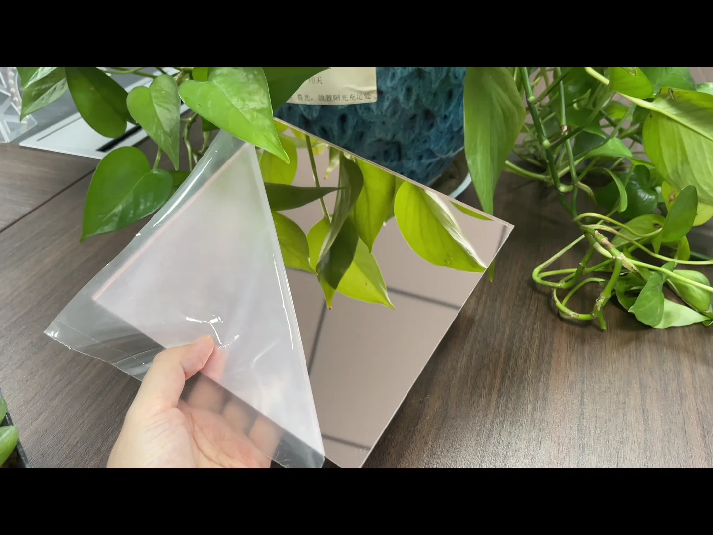 3d Adhesive Acrylic Gold Mirror Wall Stickers For Make-up - Buy ...