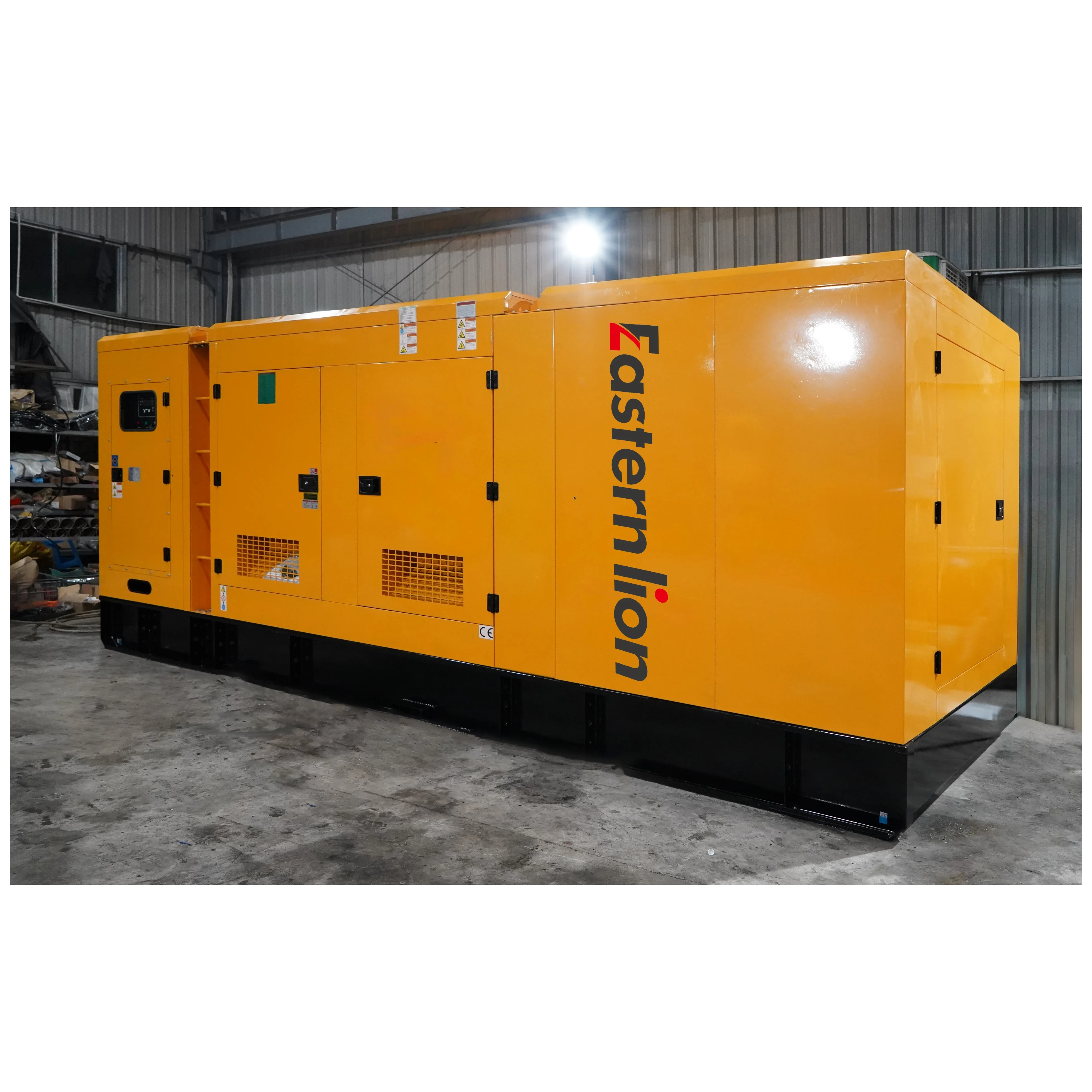 Steyr 360kw 450kva 3 Phase Brushless Dynamo Water Cool Silent Diesel ...