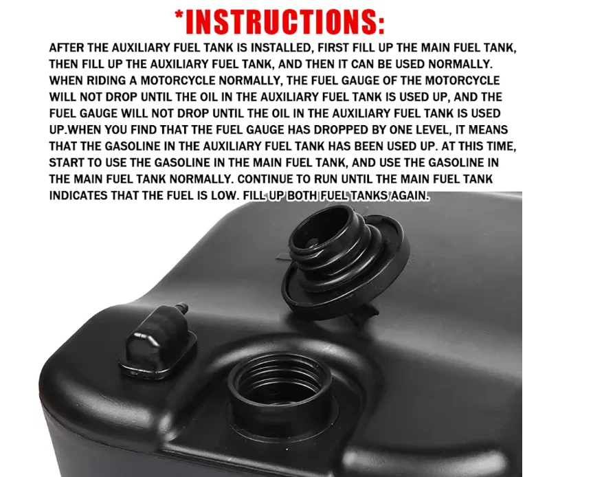 Motorcycle Auxiliary Fuel Tank for YAMAHA XMAX 300 - Enhance Gasoline ...
