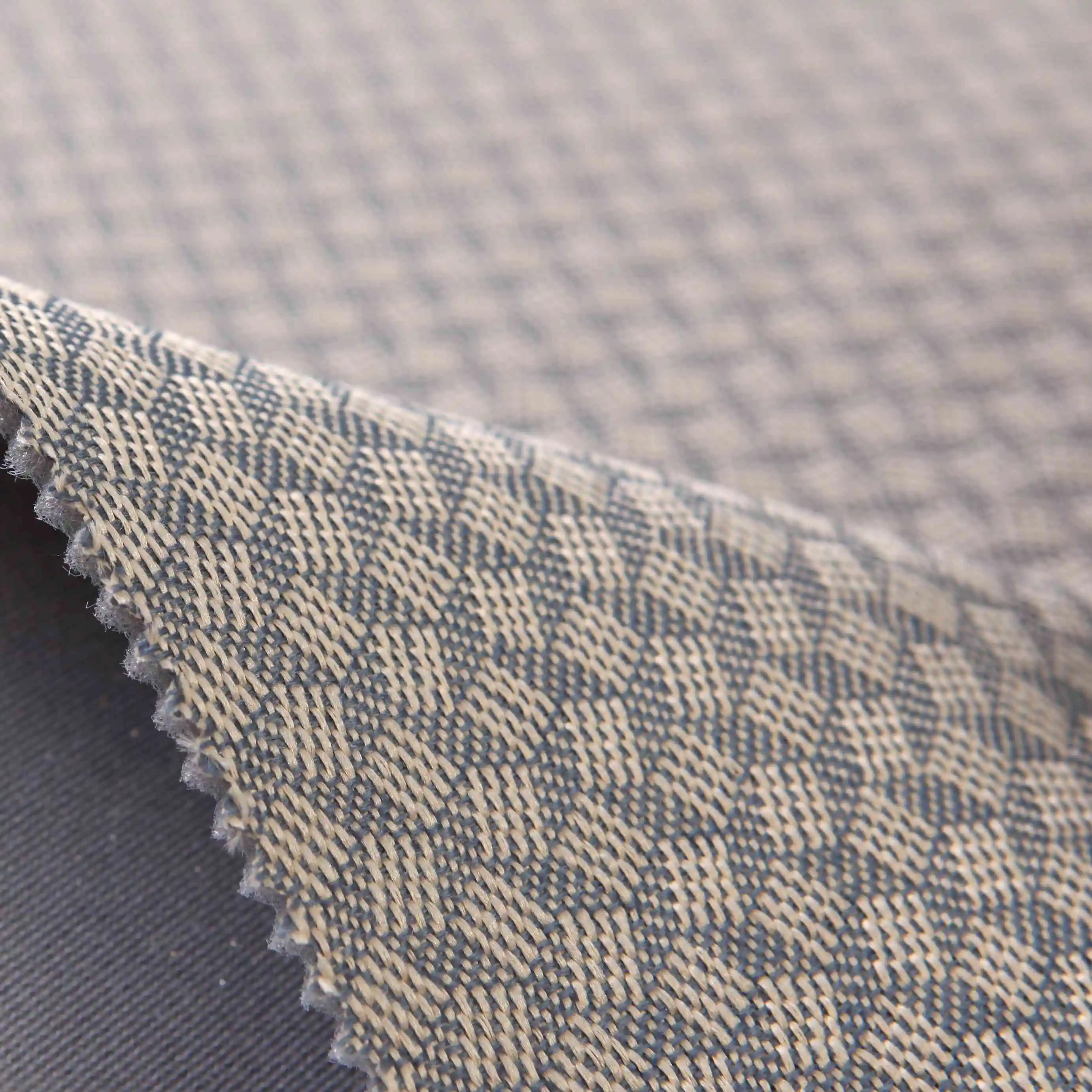 Customized Woven Auto Upholstery Fabric With Foam For Car Seat/ Bus ...