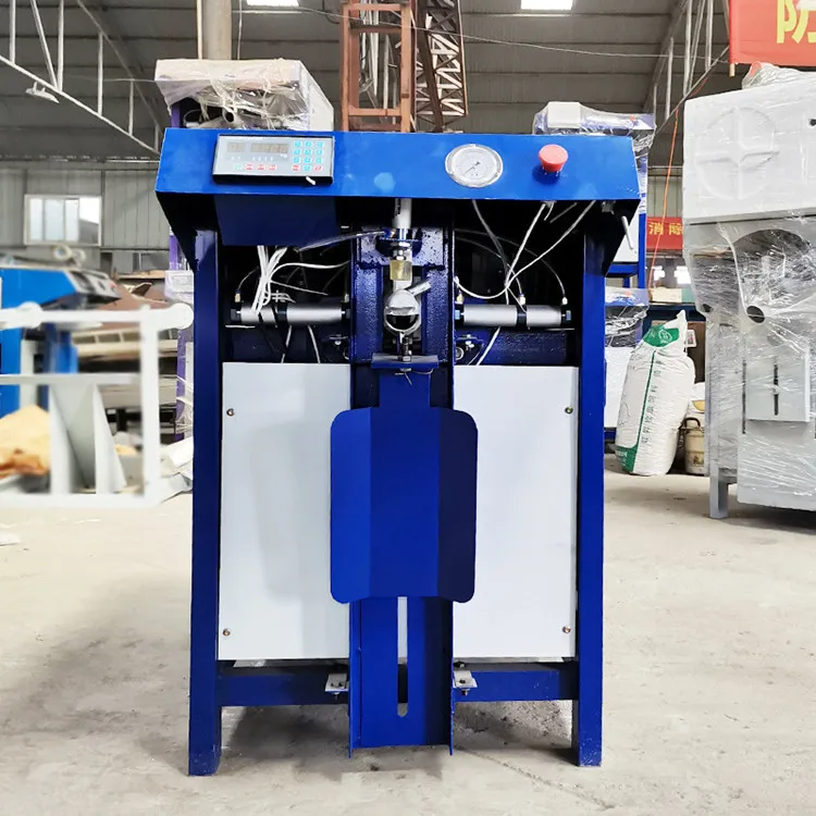 Automatic 10-50kg Metering Cement Packing Bag Inserting Machine Auger ...