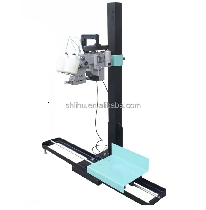 Industrial Heavy Duty Pedestal Woven Cement Mesh Paper Bag Sack Closer ...