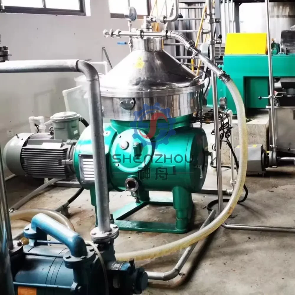 Disc Type Industrial Oil Water Separator / Industrial Continuous ...