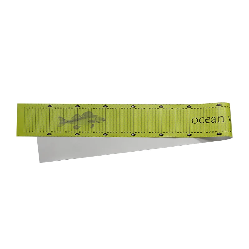 Durable 140cm*10cm Custom Waterproof PVC Fishing Ruler