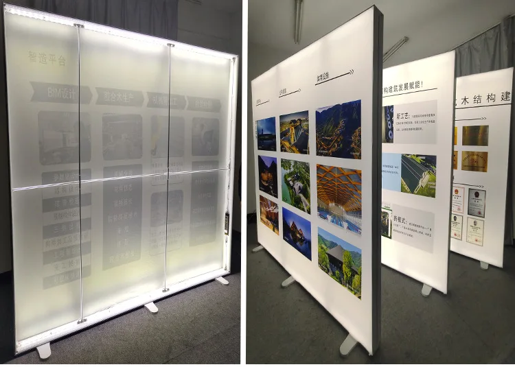 Easy Install SEG Aluminum Frame Changeable Fabric Printed Illuminated ...