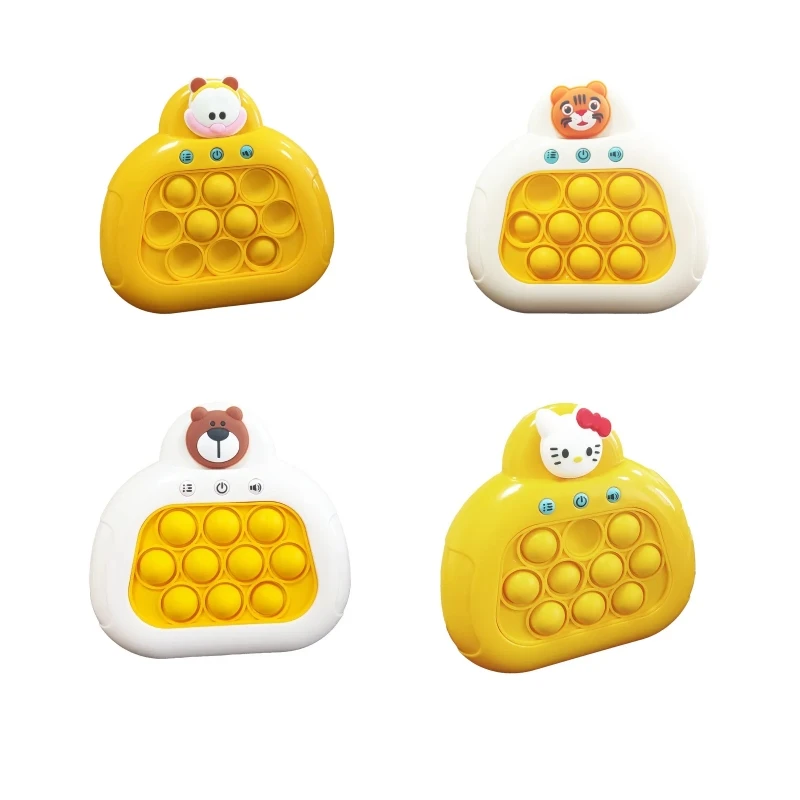 New Quick Pop Light Up Console Game Fast Push It Fidget Toy Quick Push ...