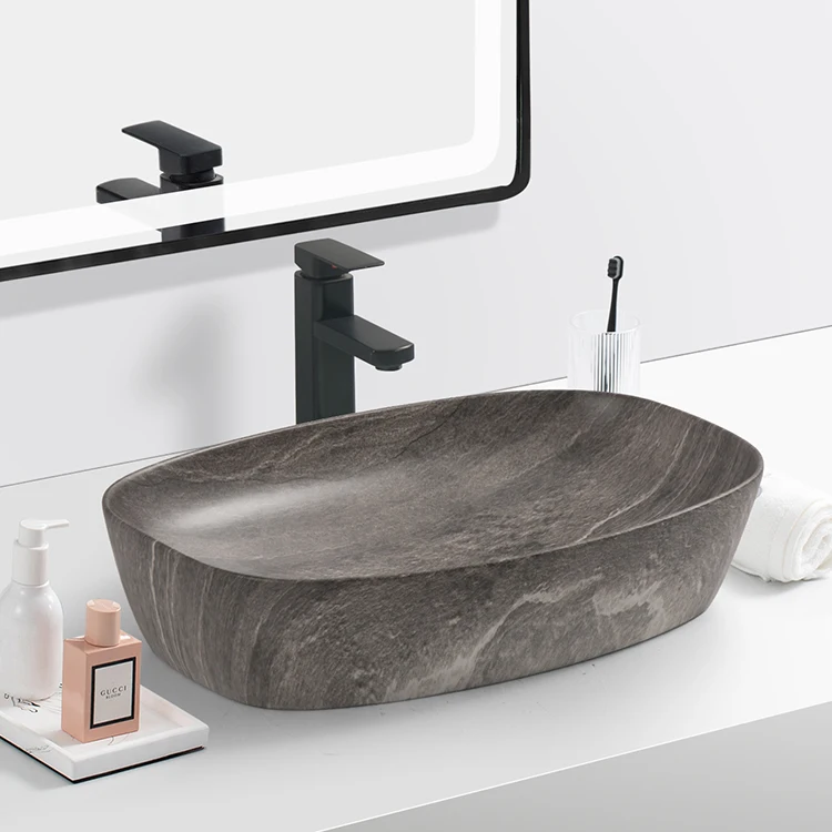 Sanitary Ware Bathroom Lavabo Italian Marble Waschbecken Table Top ...