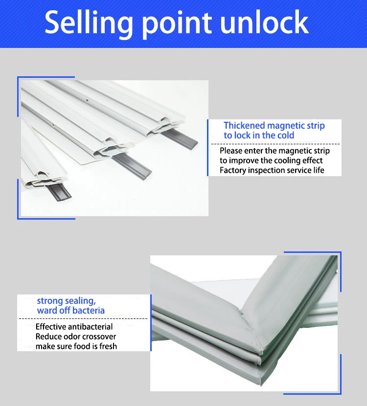 Refrigerator Door Rubber Gasket Seal Strip For Spare Parts - Buy ...