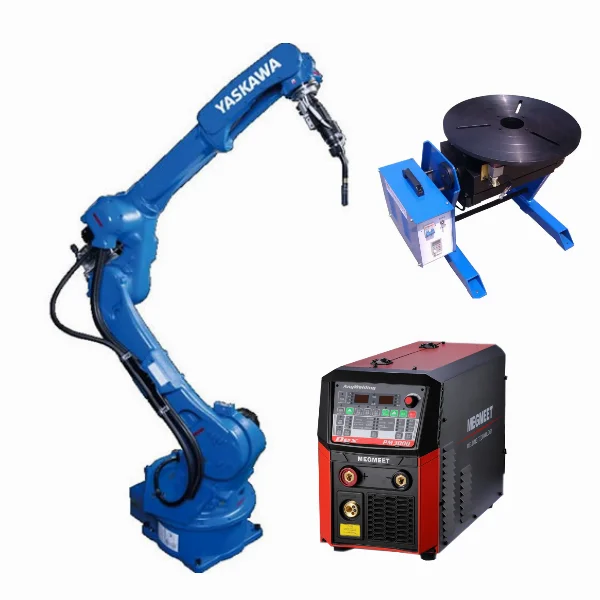 6 Axis Welding Robotic Arm Ar2010 With Cngbs Welding Positioner For ...