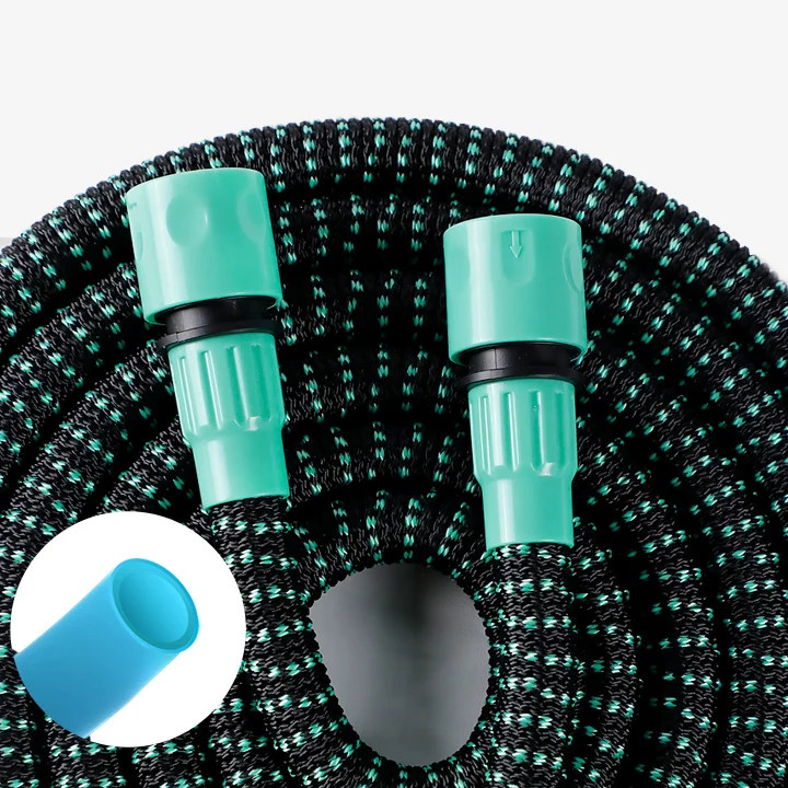 Latex Rubber Garden Hose 3.3m Long Retractable Water Hose 3 Times ...