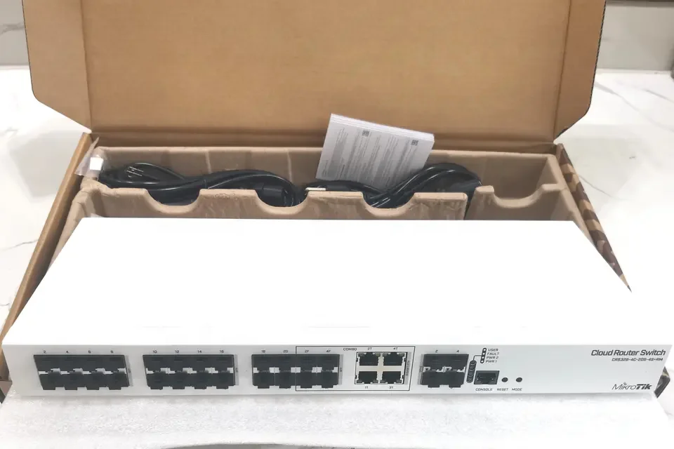 Mikrotik Crs328-4c-20s-4s+rm Networking Switch - Buy Crs328-4c-20s-4s ...