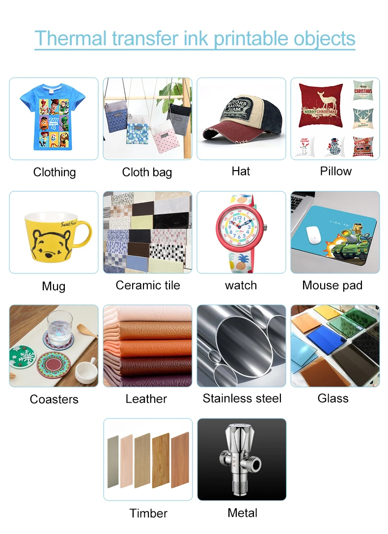 Ocbestjet 1000ML/PC for Epson L3060 Ink Sublimation Dye Ink for Epson ...