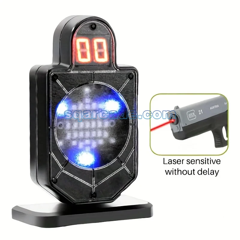 Laser Target - Indoor Reactive Shooting Practice Accessory