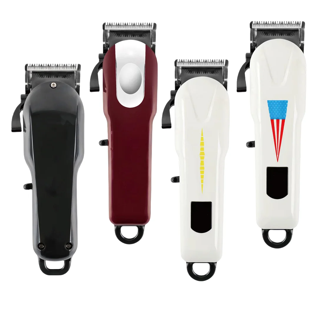 Wireless Rechargeable Men Hair Clippers Cordless Professional Hair ...