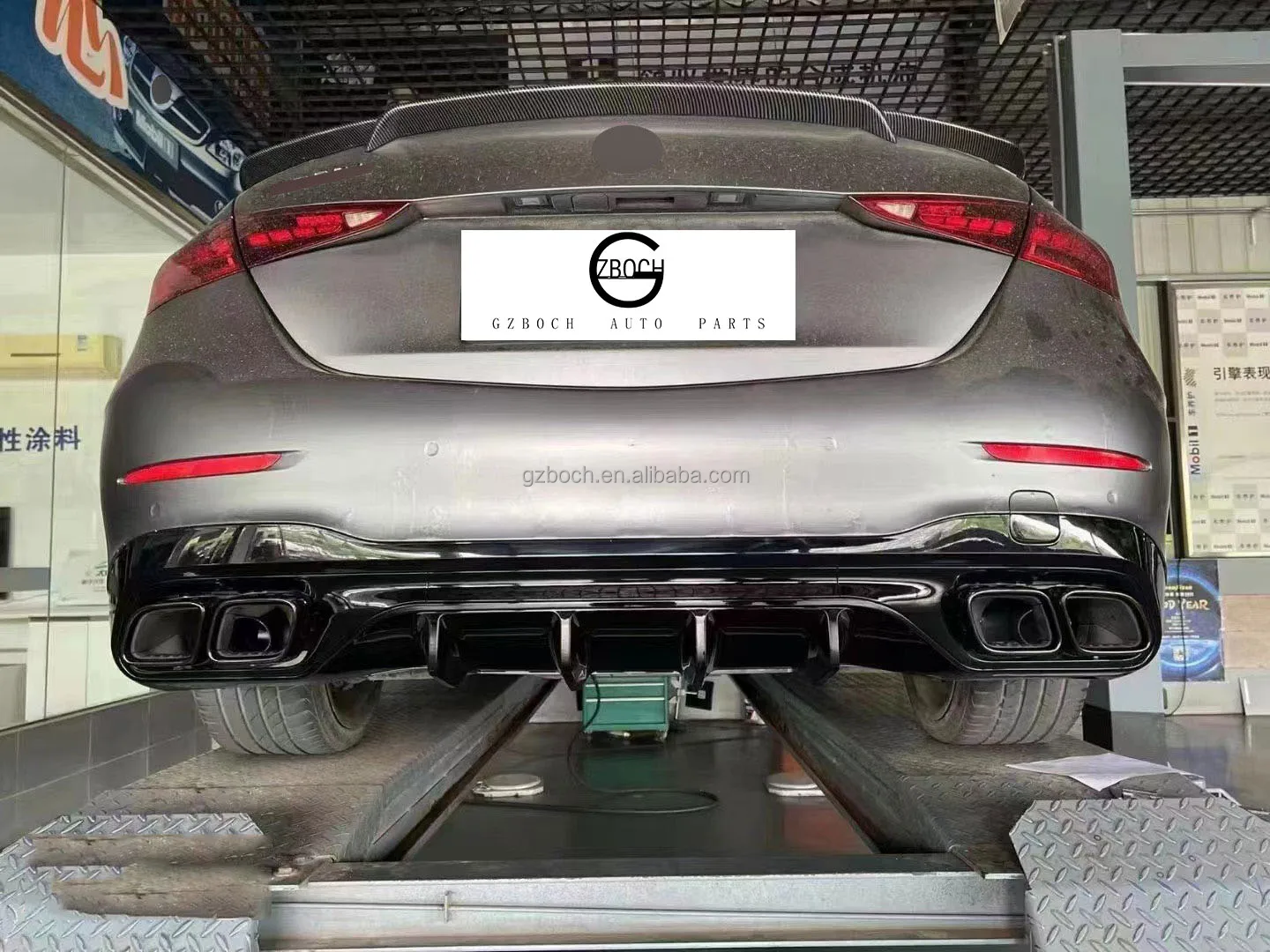 Wholesale Diffuser for Benz W206 C Class C43 AMG Upgrade C63 AMG Rear ...