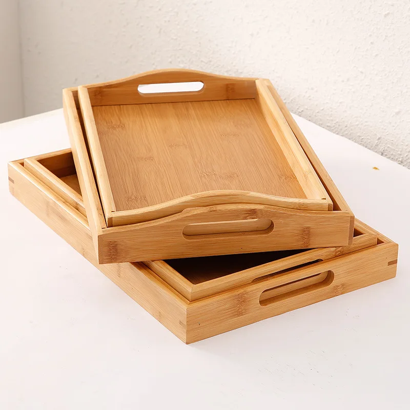 Wooden Serving Trays - Durable and Stylish Bamboo Trays
