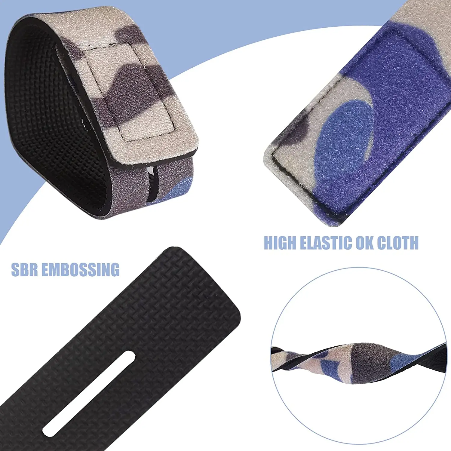 Custom Stretchy Fishing Rod Straps - Gear Ties Reel Bundle