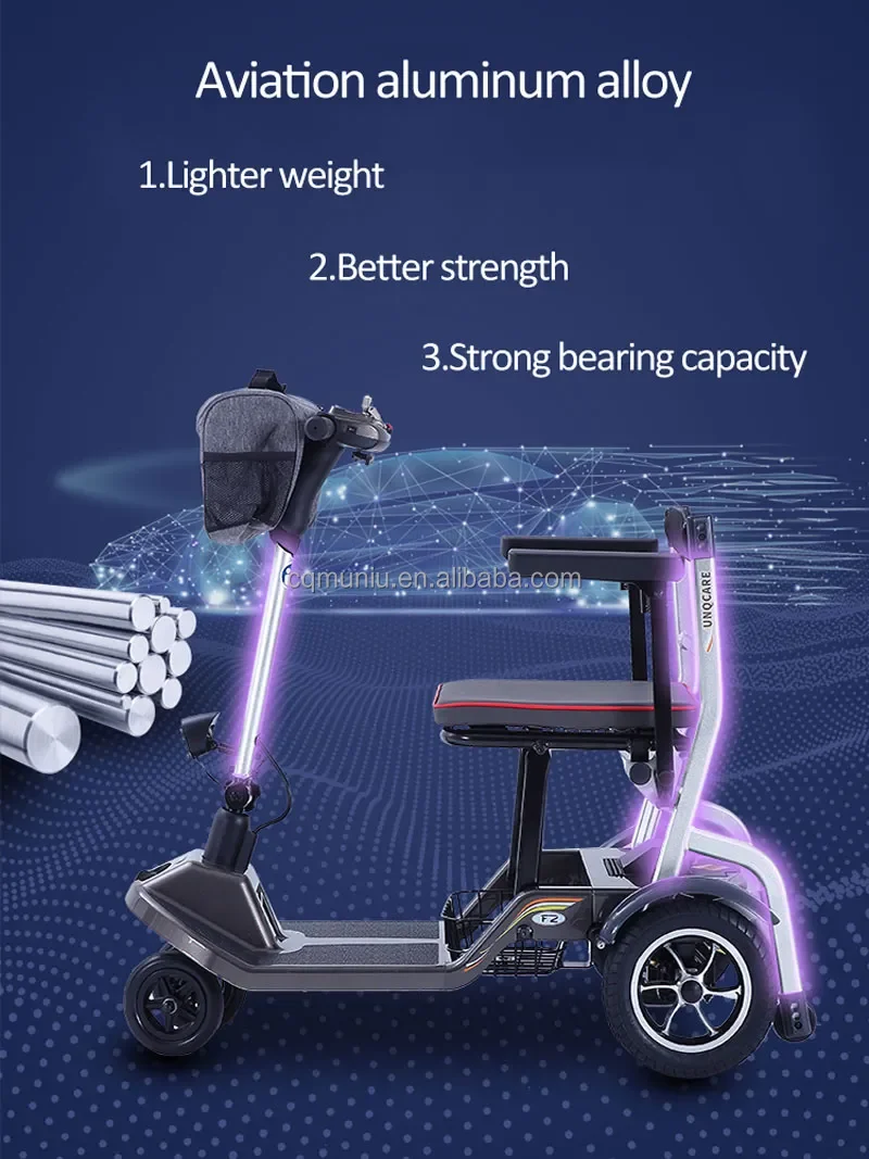 Light Weight Foldable Disabled Small Mobility Scooter