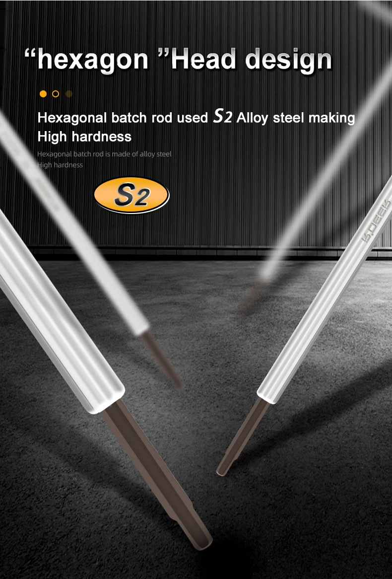 T-shaped Internal Hexagonal Wrench With Multi-purpose Three End Plum ...