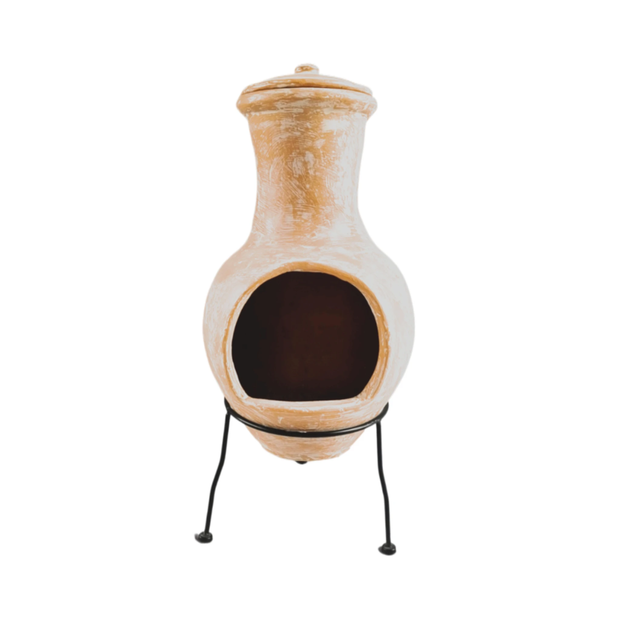 Alibaba.com: Authentic Mexican Design 1-Piece Terracotta Clay Chiminea ...