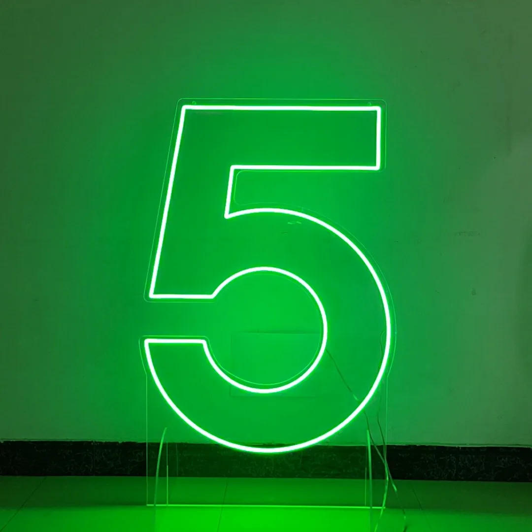 Winbo Free Shipping LED Letter Number Lights for Parties