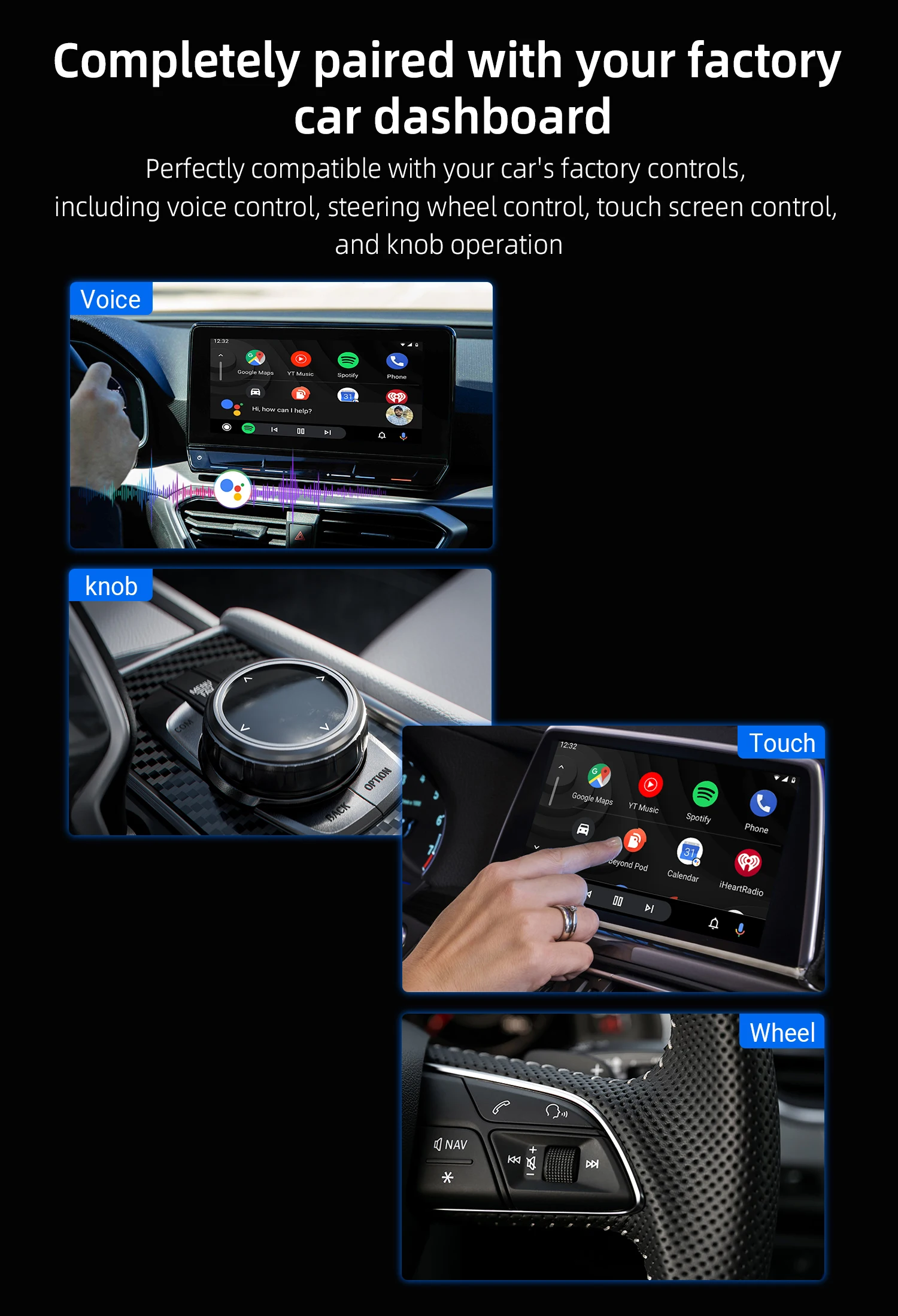 Ottocast Wireless Android Car Smart Box - Carplay Adapter