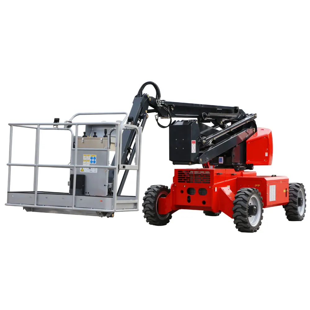 14-47m Power Engine Hydraulic Articulating Boom Lift Truck Mounted ...