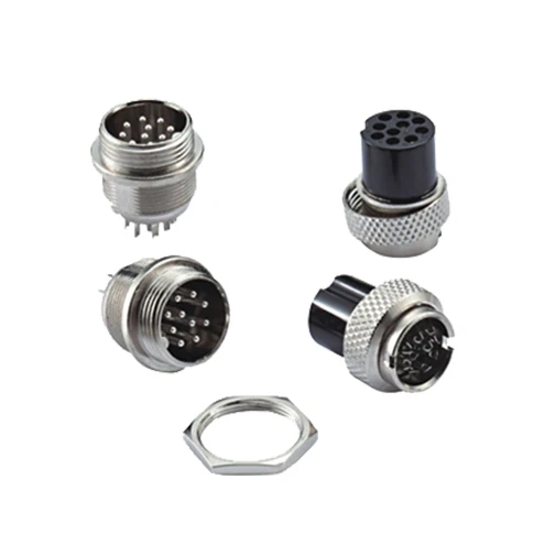Soulin Wholesale GX16 9-Pin Zinc Alloy Audio Video DIN Custom Aviation ...
